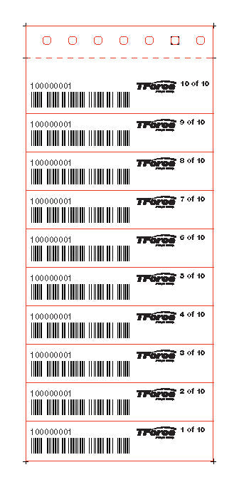 Grainger Pro-Number Bar Code Box Labels – TForce Logistics