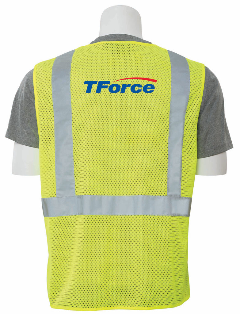 Zippered Safety Vests - SAFETY YELLOW – TForce Logistics